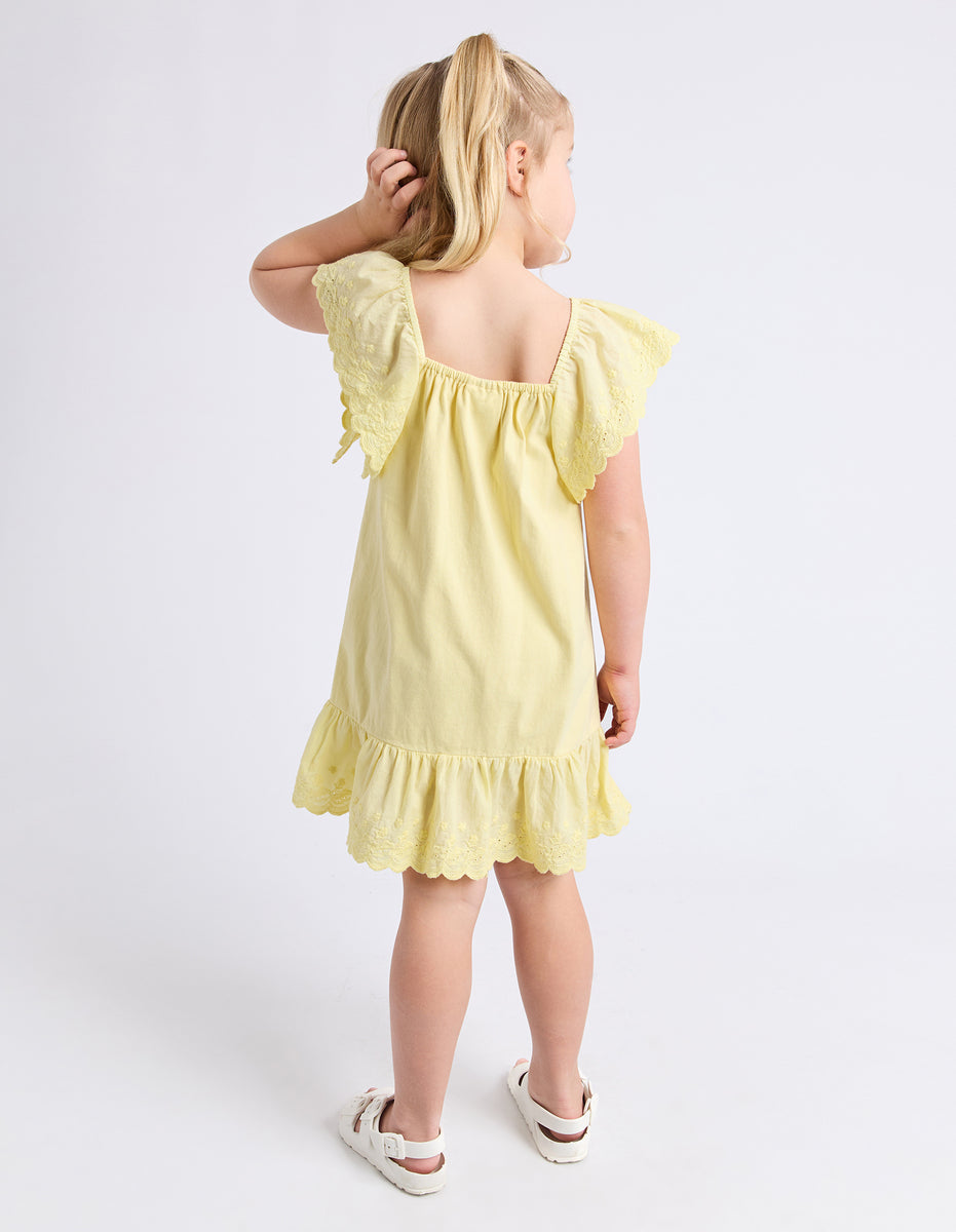 Eve Girl Junior Maisie Dress - Lemon – Neon Circus
